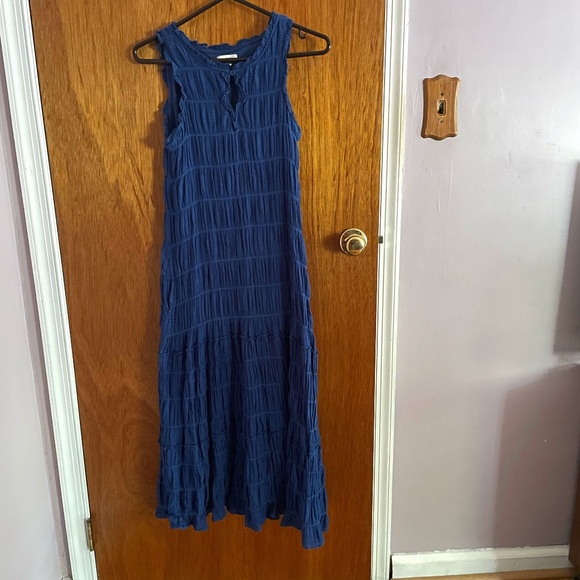 Max Studio | Dresses | Max Studio Blue Maxi Dress | Poshmark